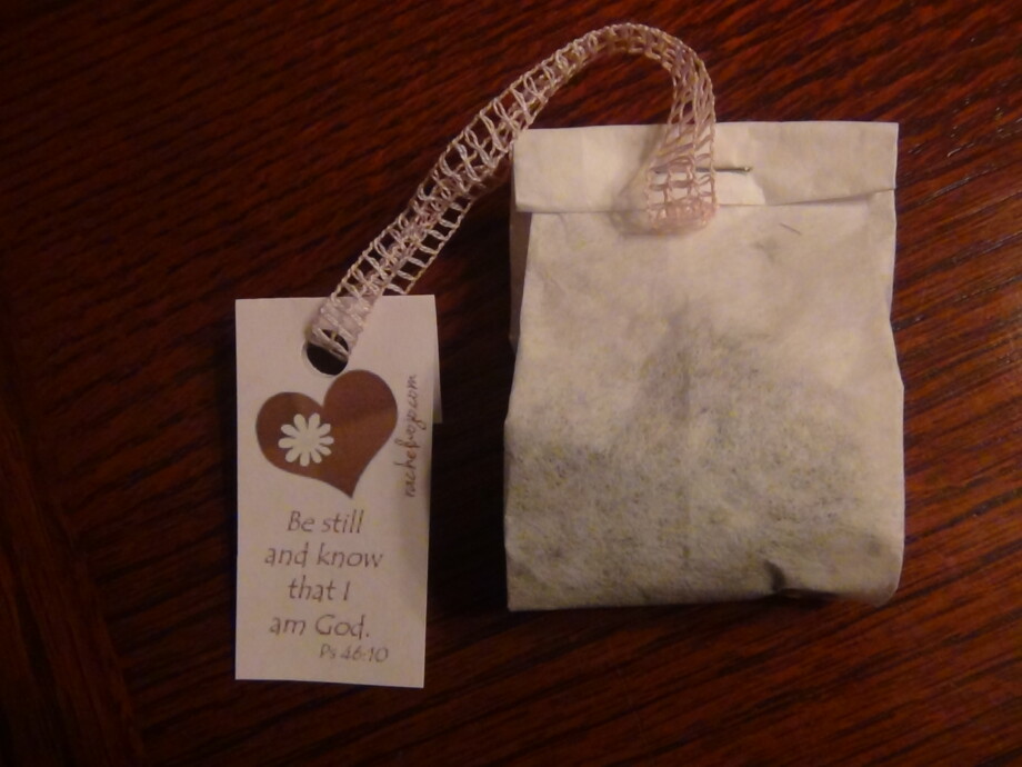 How to Make Your Own Scripture Tea - Rachel Wojo