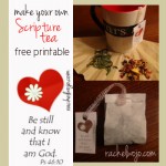 How to Make Your Own Scripture Tea - Rachel Wojo