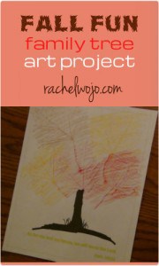 Fall Family Tree Art Project - Rachel Wojo