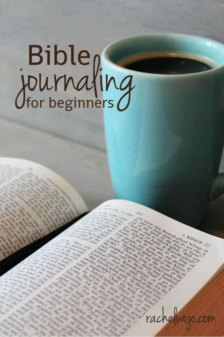 Bible Journaling for Beginners - Rachel Wojo