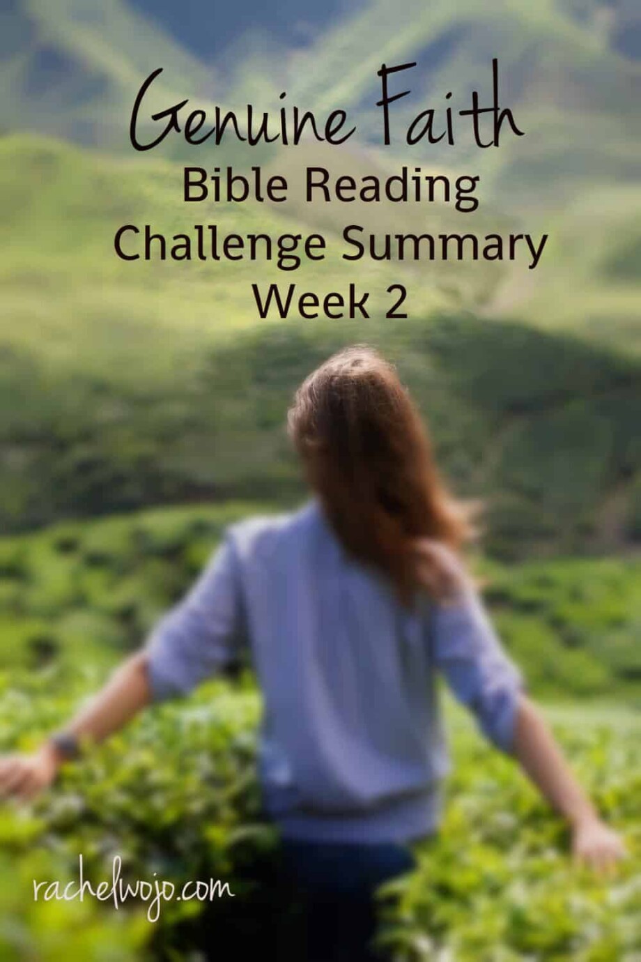 Genuine Faith Bible Reading Challenge Summary Week 2 - Rachel Wojo