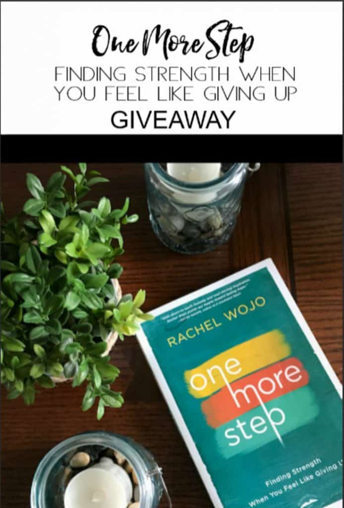 One More Step Book Giveaway - Rachel Wojo