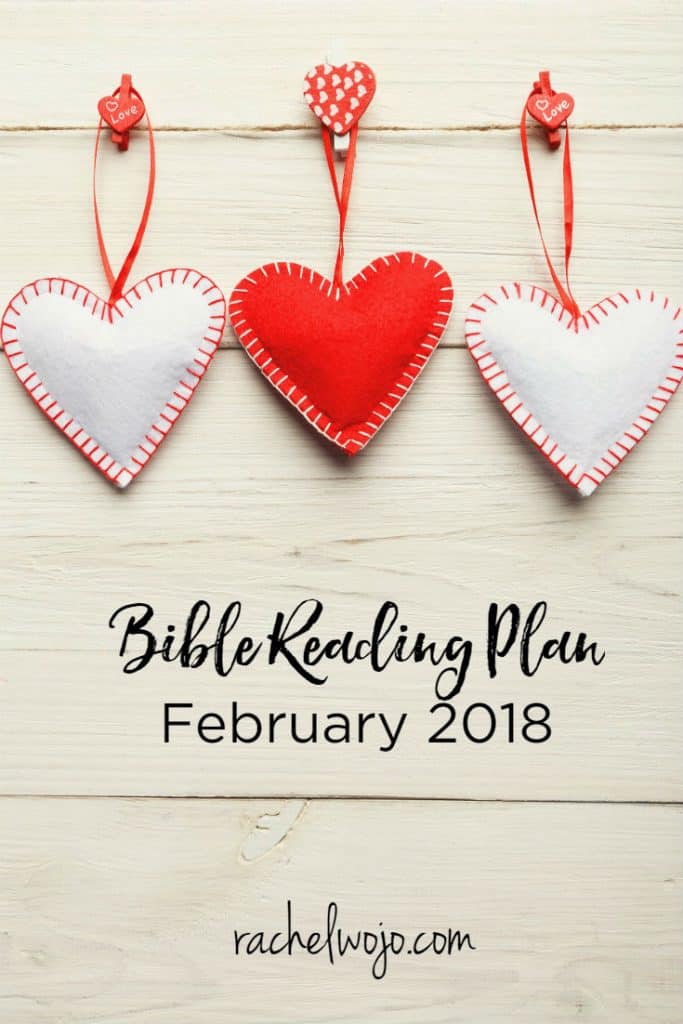 February 2018 Bible Reading Plan and Journal Challenge - Rachel Wojo