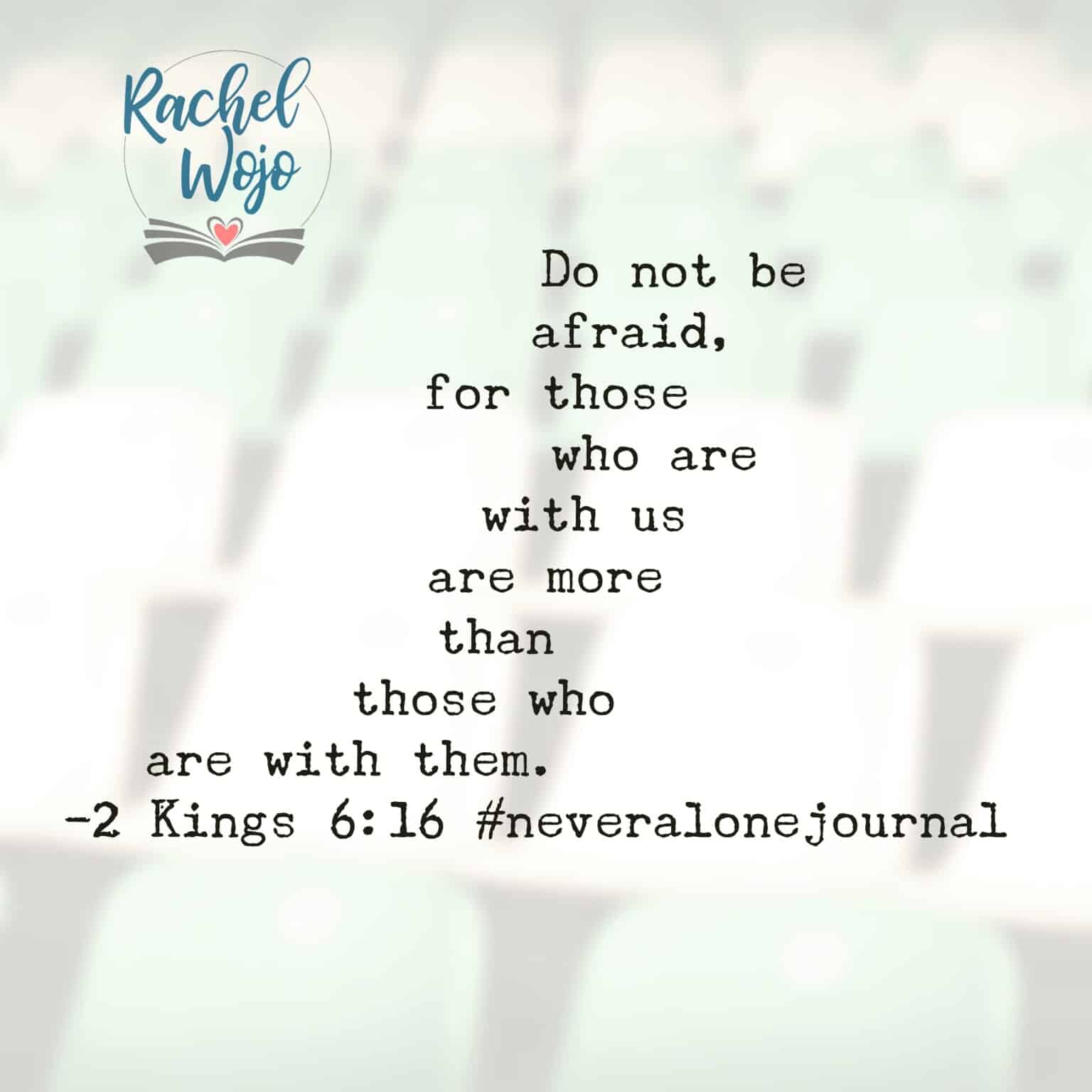 Never Alone Bible Reading Challenge Week 3 Summary - Rachel Wojo